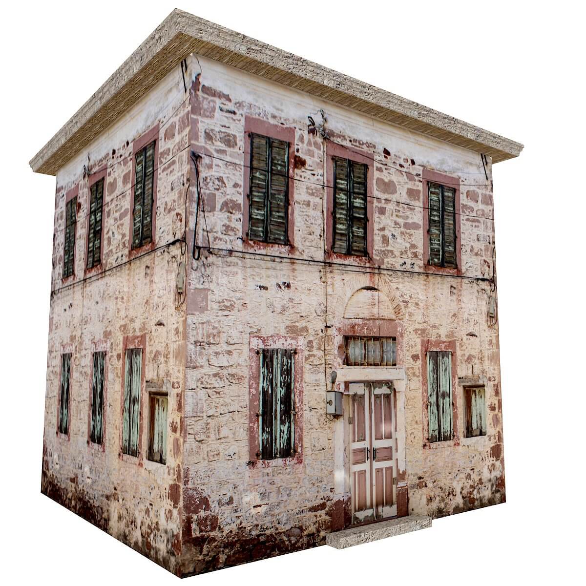 Old Building - 3D Model by nvere