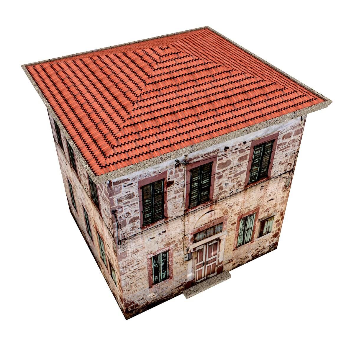 Old Building - 3D Model by nvere