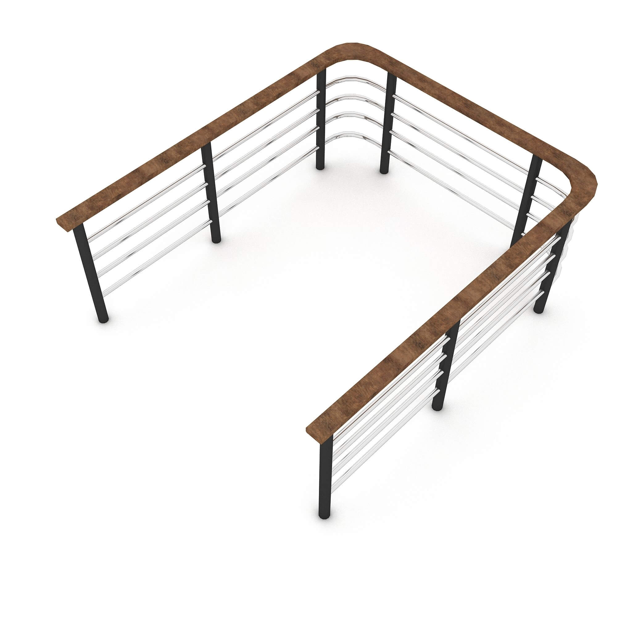 Railing 05 - 3D Model by nvere