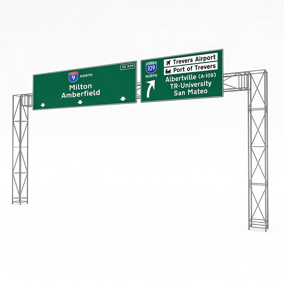 Traffic Sign 06 - 3D Model by nvere