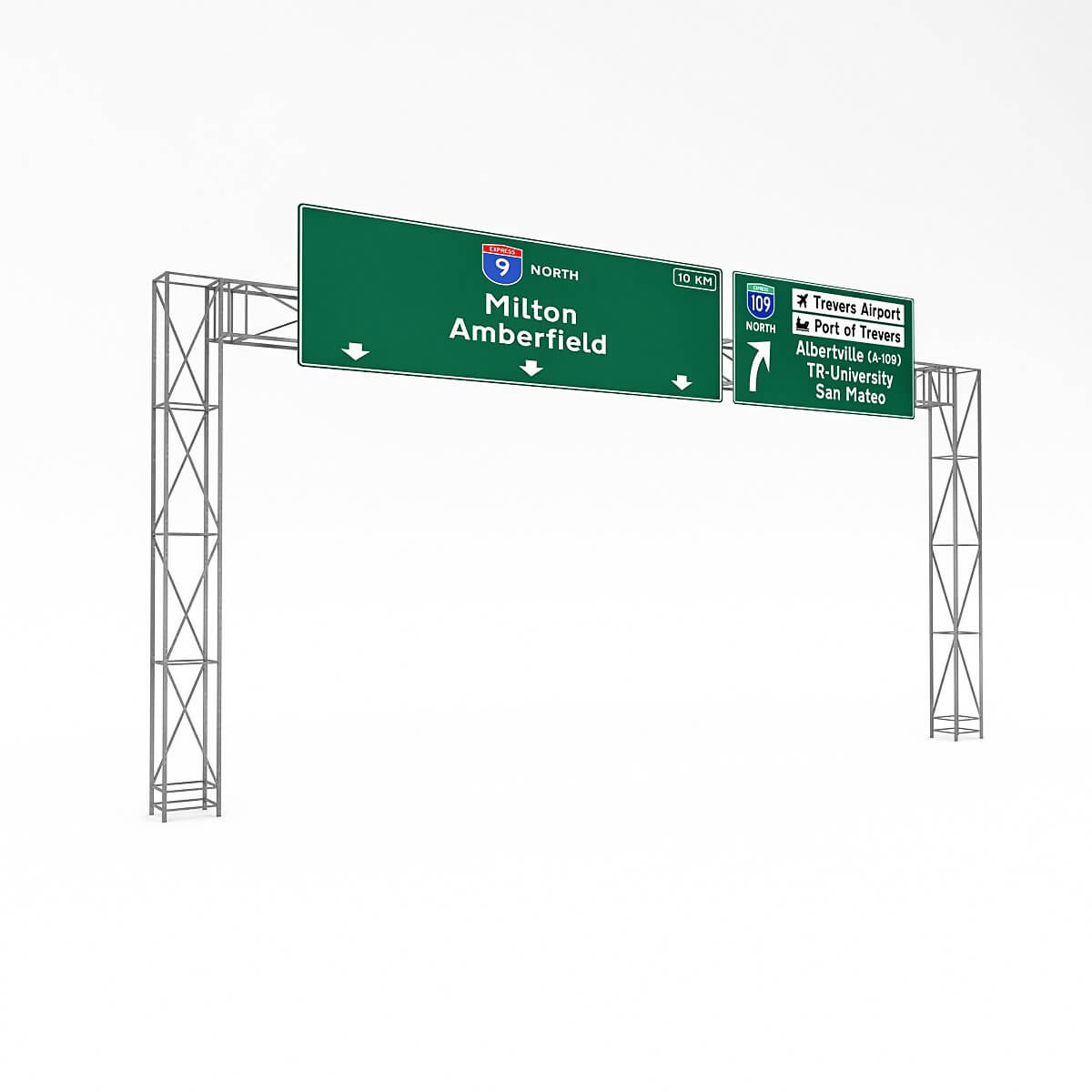 Traffic Sign 06 - 3D Model by nvere