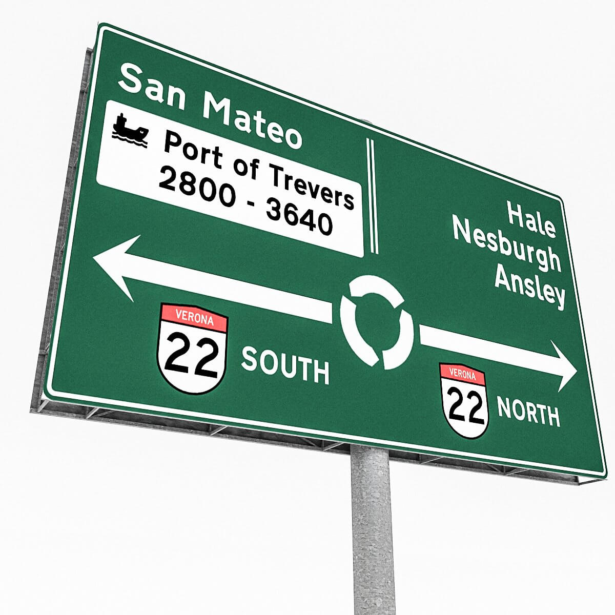 Traffic Signs - 3D Model by nvere