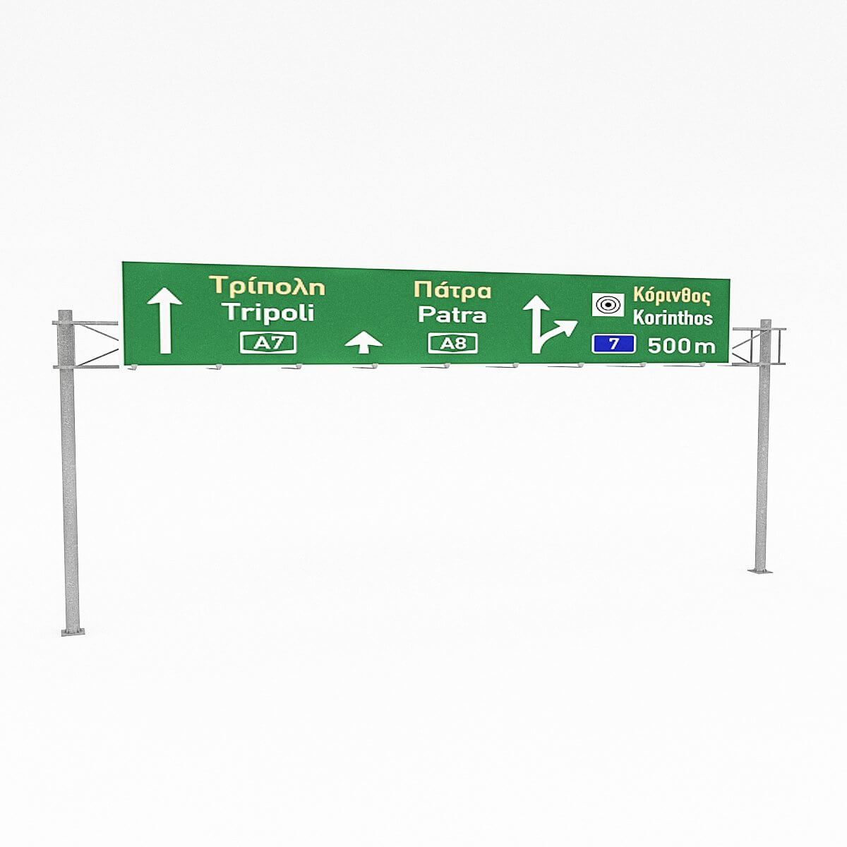 Traffic Signs - 3D Model by nvere