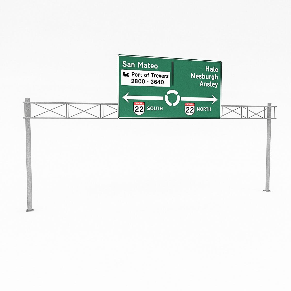 Traffic Signs - 3D Model by nvere