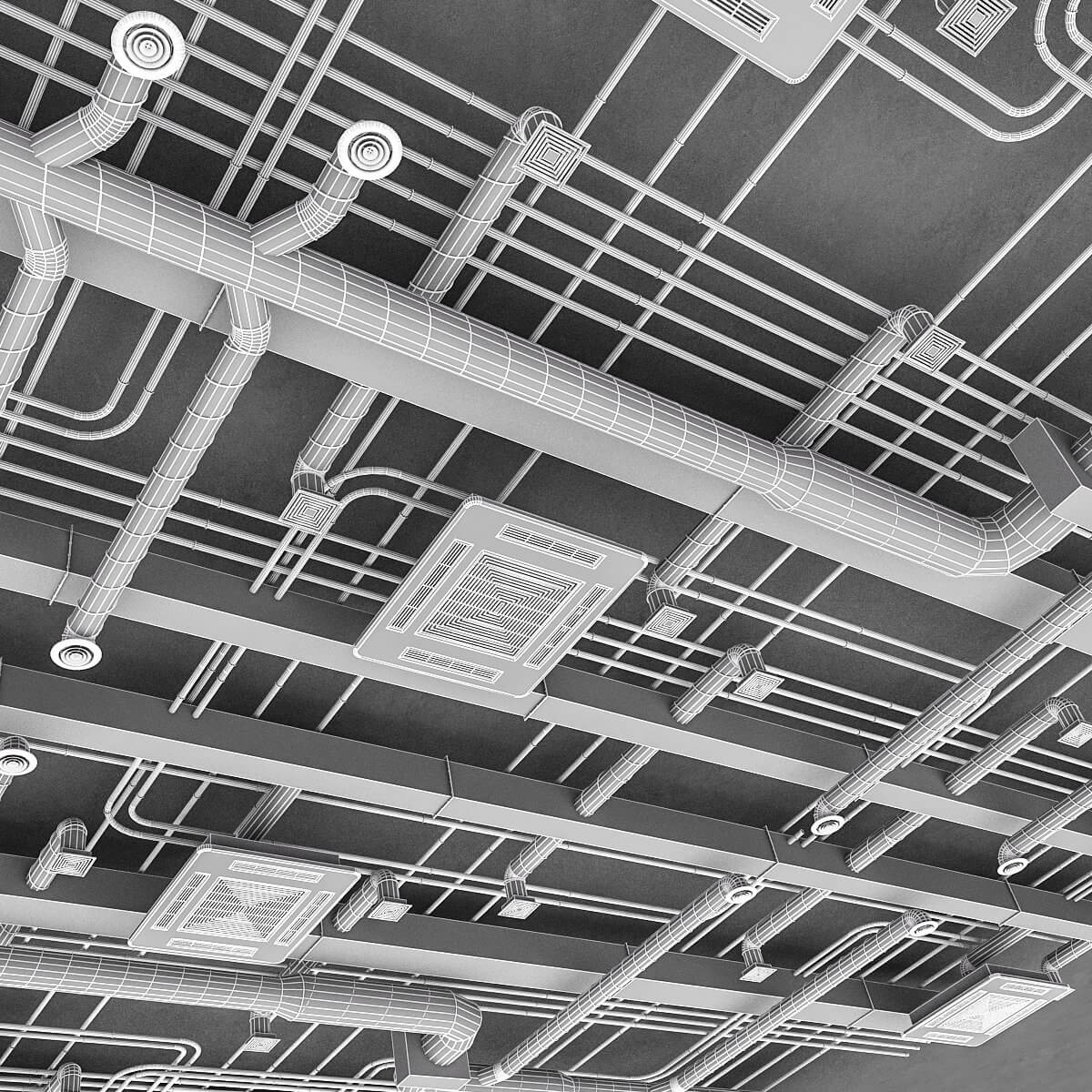 Ventilation System - 3D Model by nvere