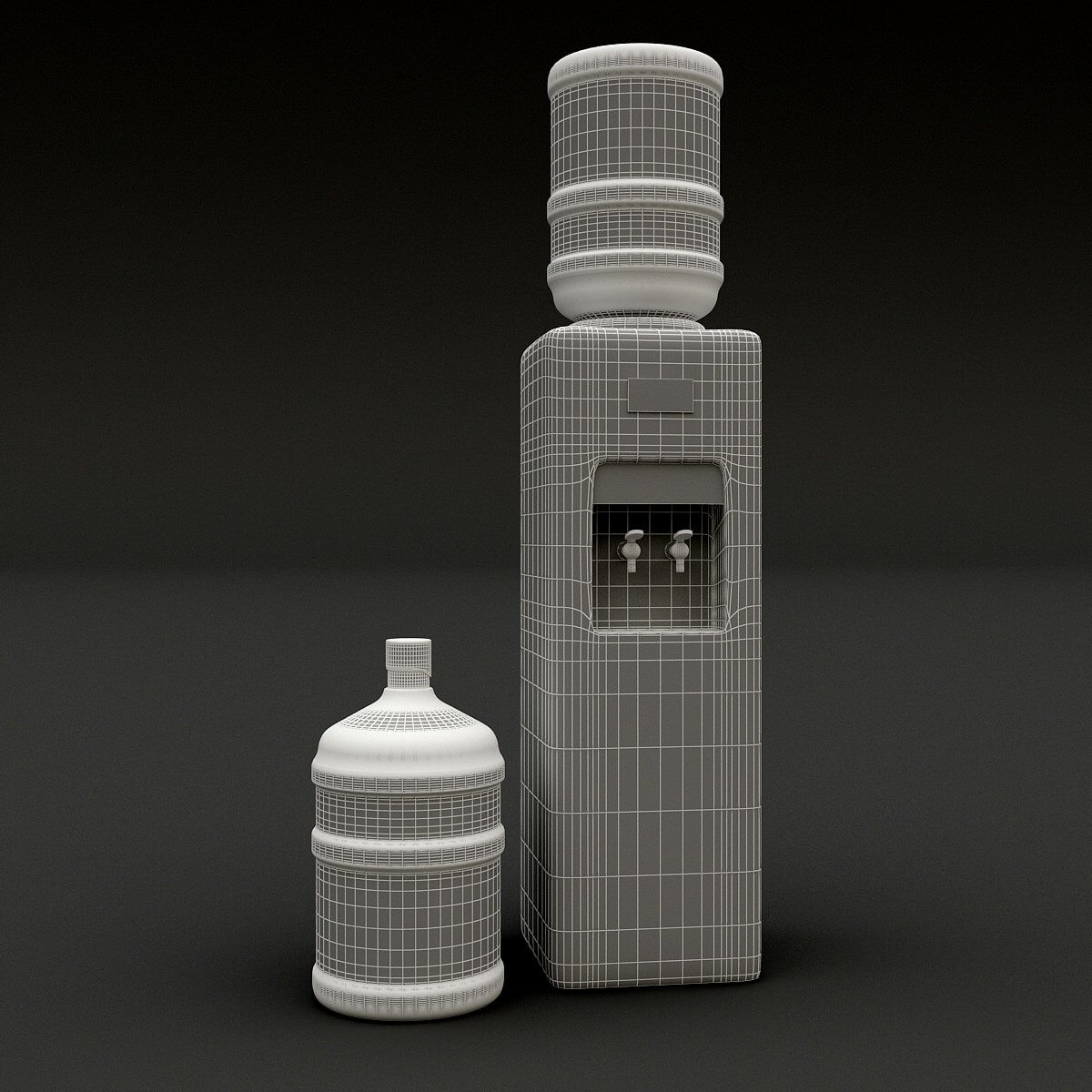 Water Dispenser - 3D Model by nvere