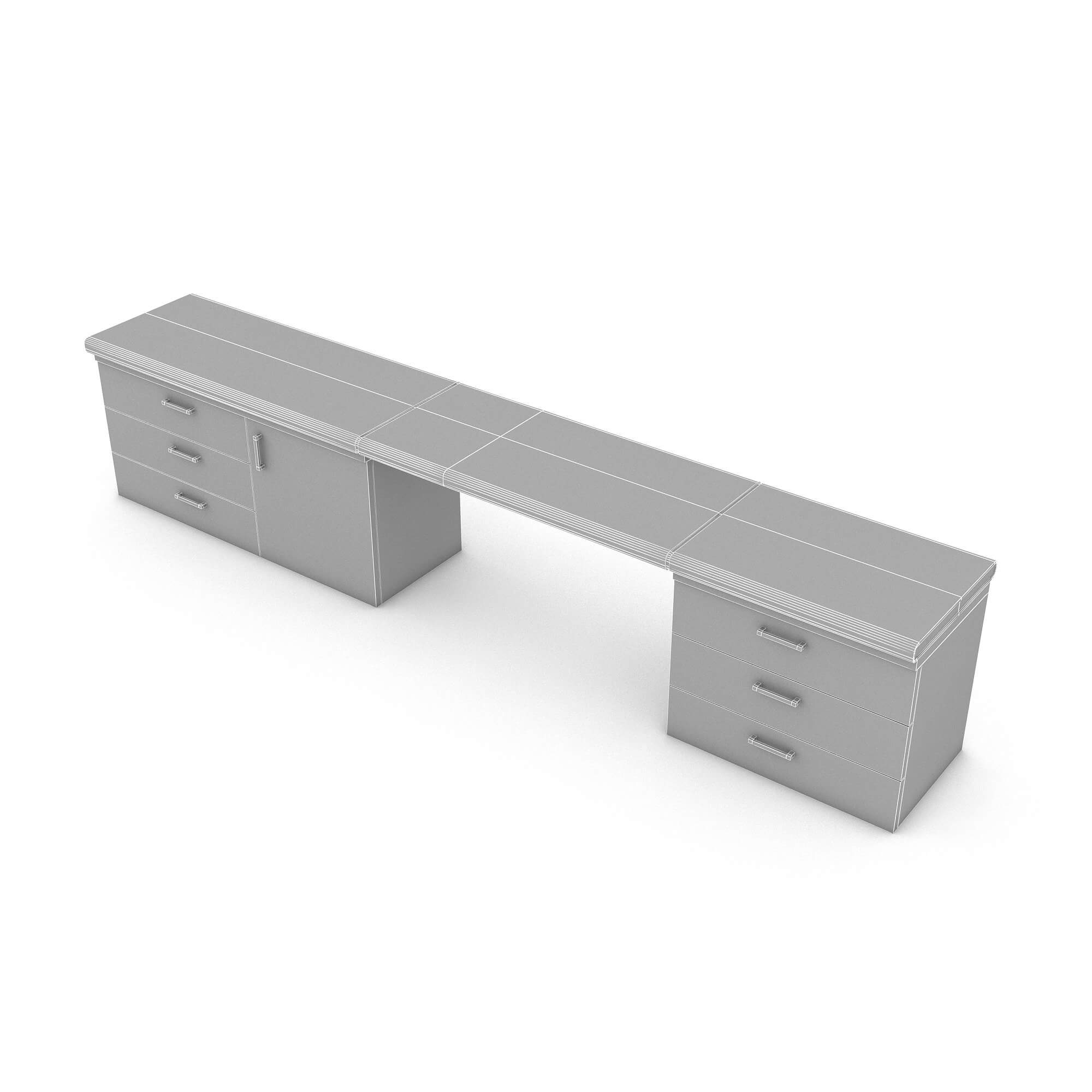 Wooden Ship Tables 02 - 3D Model by nvere