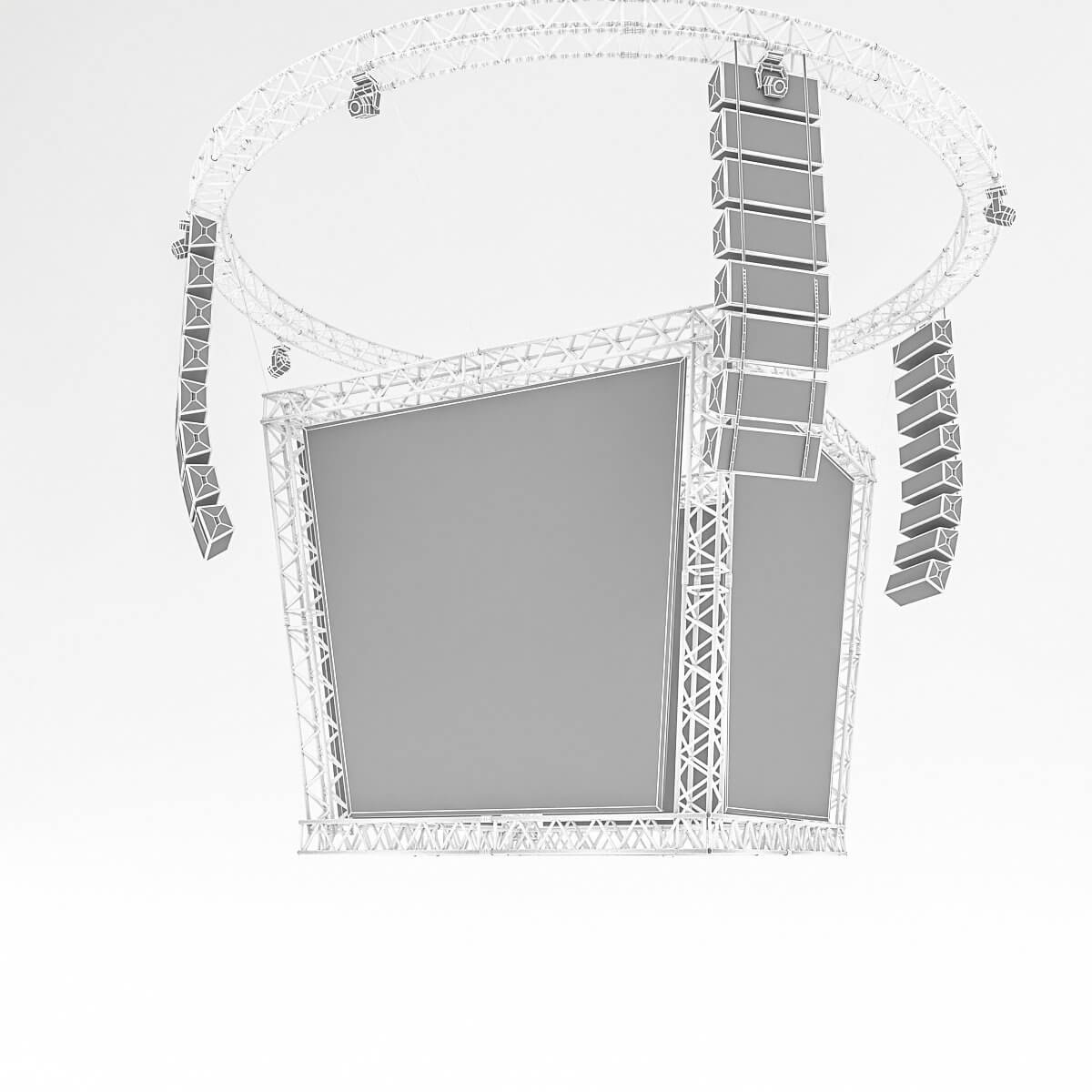 Boxing Scoreboard - 3D Model by nvere