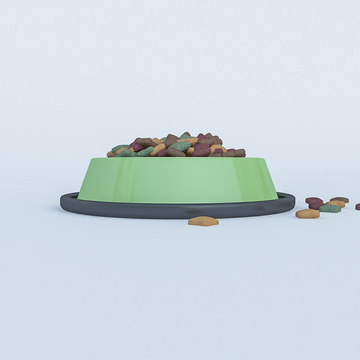 Cat & Dog Food - 3D Model by nvere