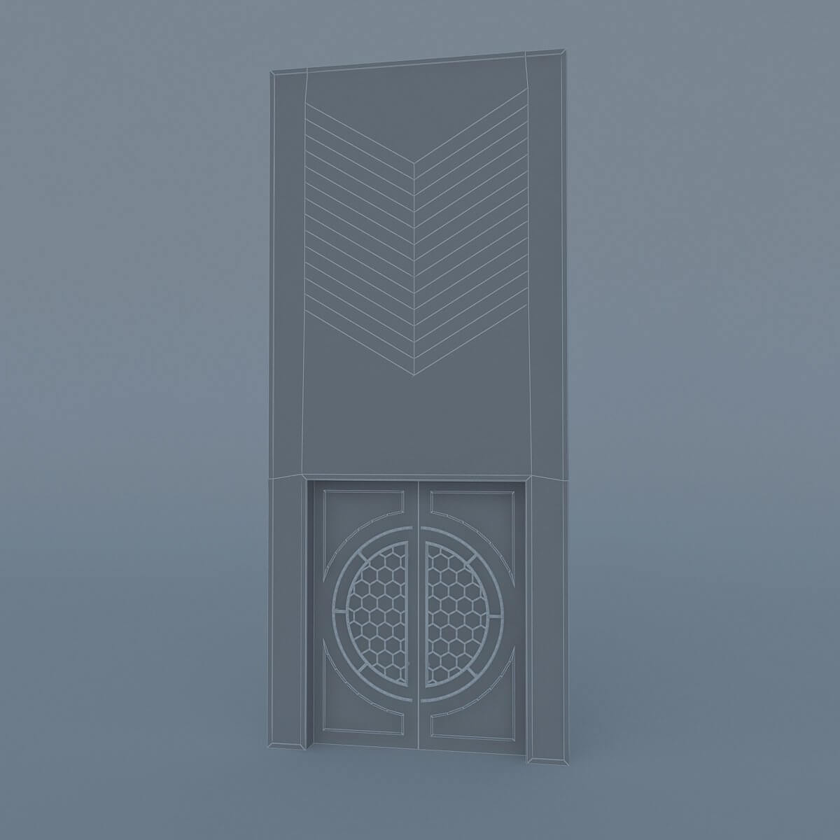 Cinema & Theater Gate - 3D Model by nvere