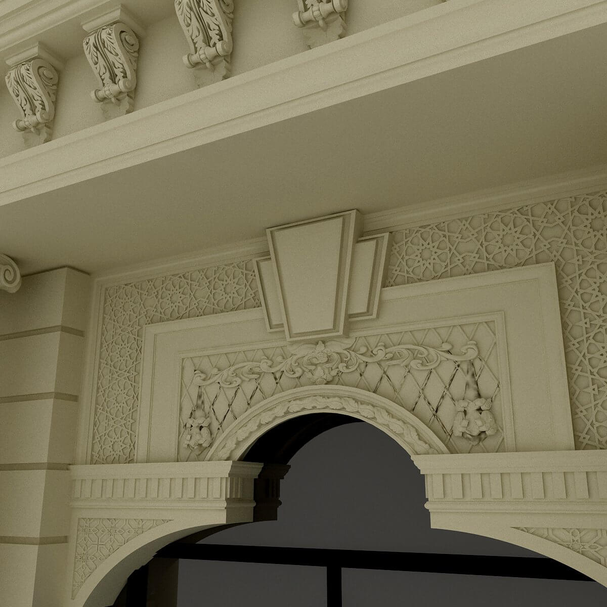 Classic Building - 3D Model by nvere