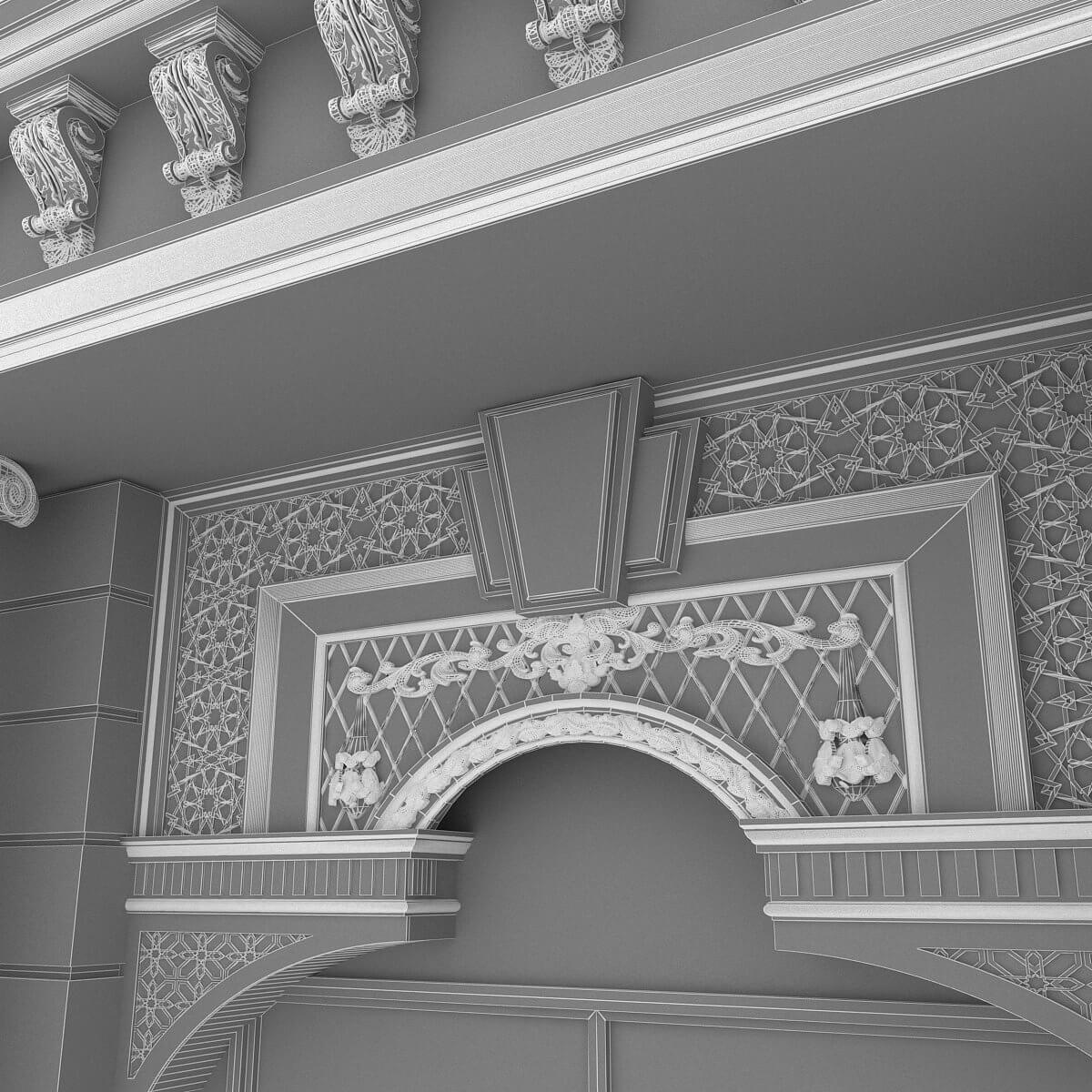 Classic Building - 3D Model by nvere