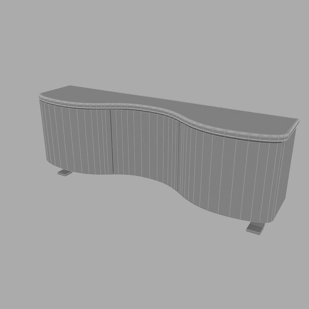 Classic Cabient 02 - 3D Model by nvere