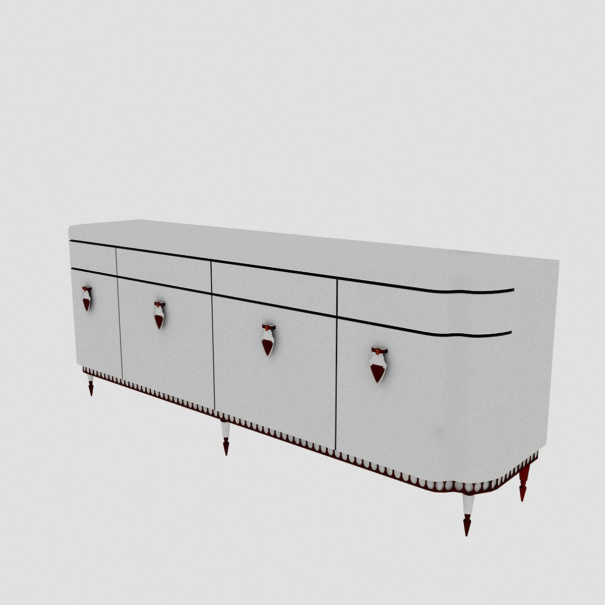 Classic Cabinet 01 - 3D Model by nvere