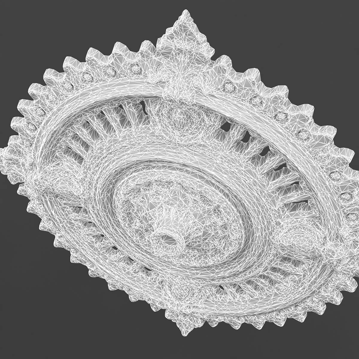 Classic Ceiling Pattern 02 - 3D Model by nvere