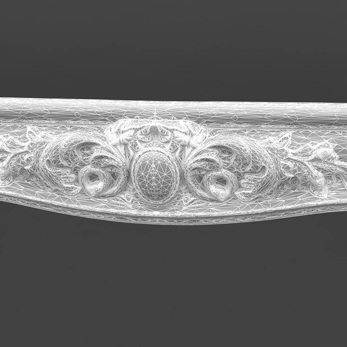 Classical Frame Moulding - 3D Model by nvere