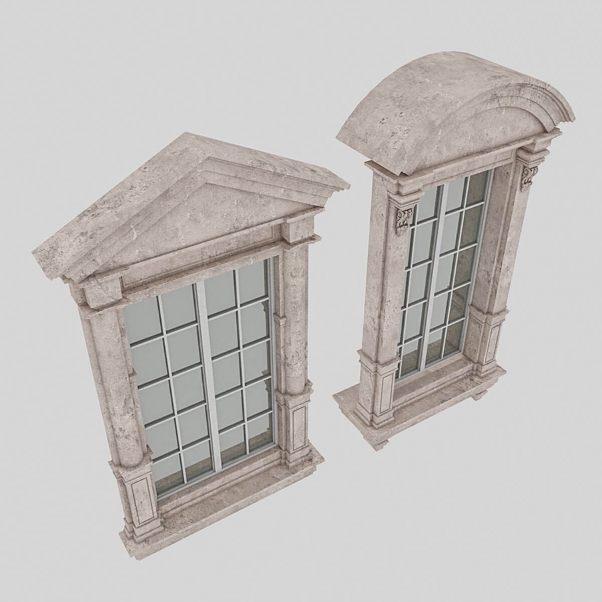 Classical Windows 2 - 3D Model by nvere