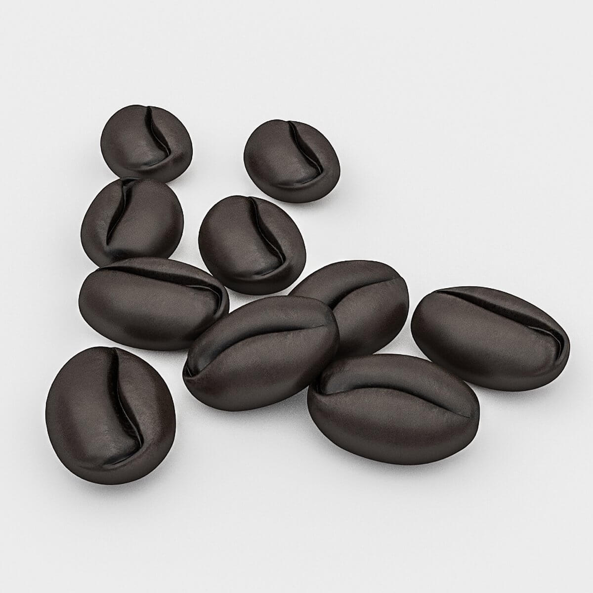 Coffee Bean - 3D Model by nvere