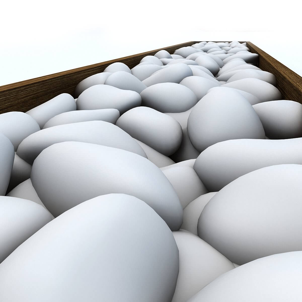 Decorative Pebbles - 3D Model by nvere