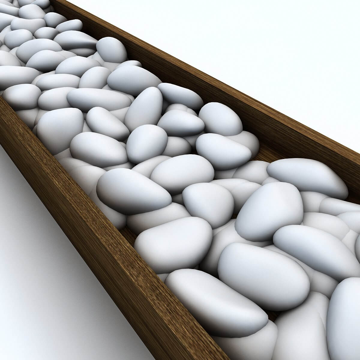 Decorative Pebbles - 3D Model by nvere