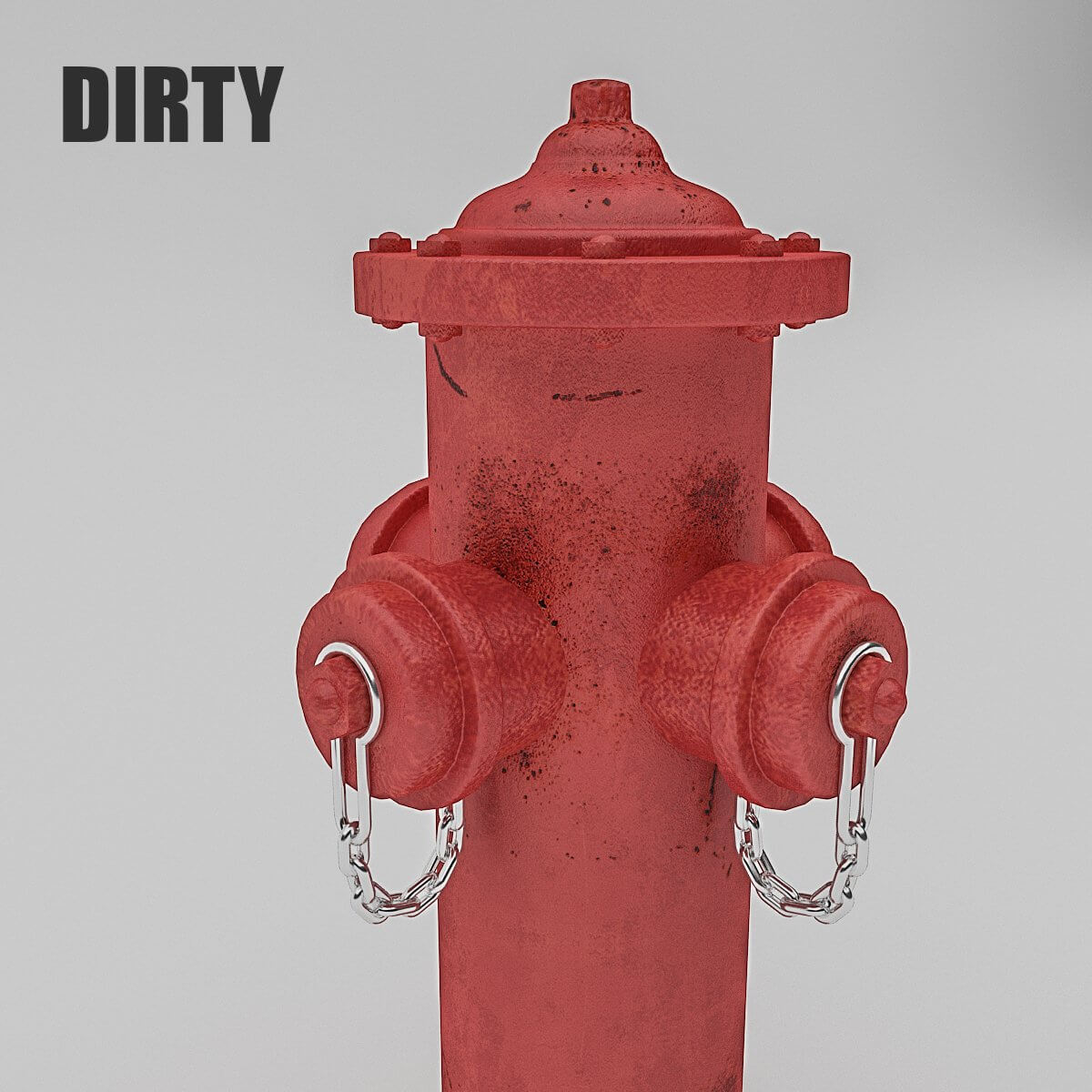 Dirty Fire Hydrant - 3D Model by nvere