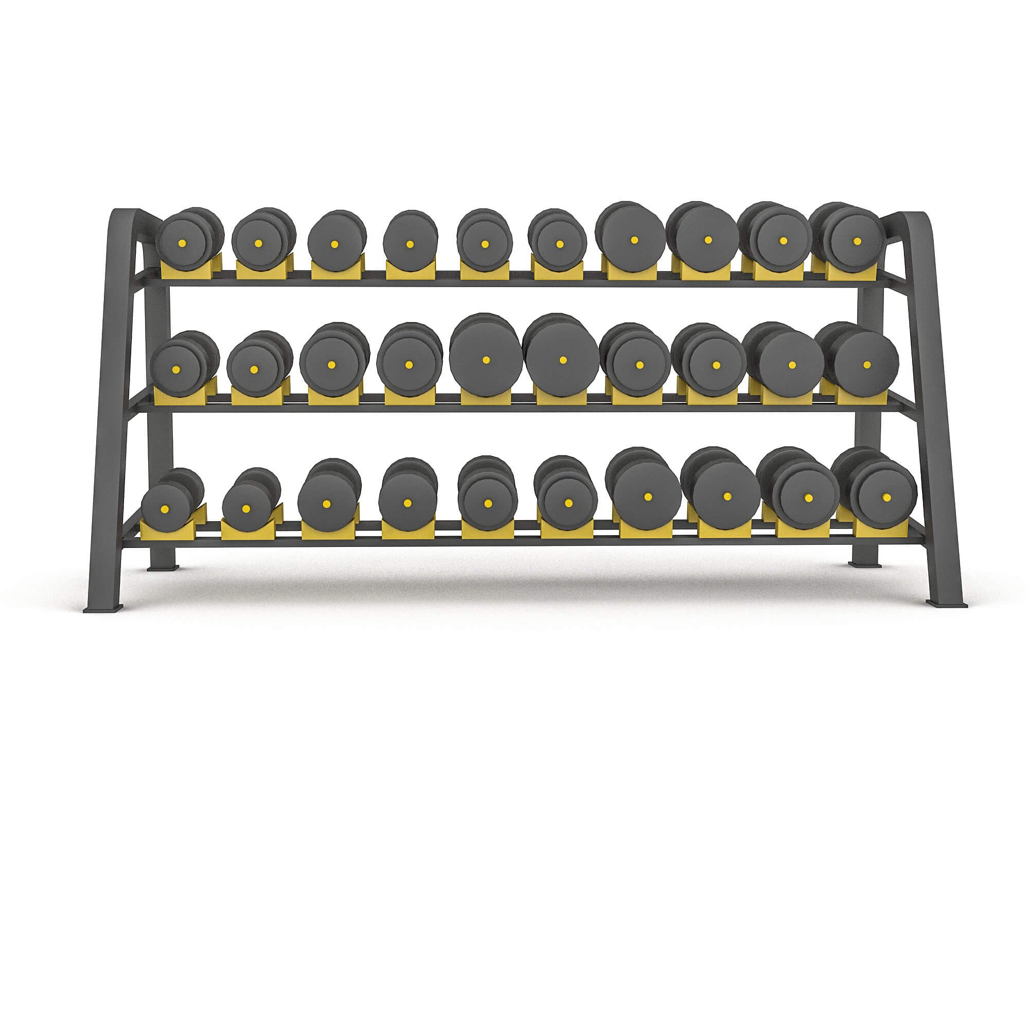 Dumbbells - 3D Model by nvere
