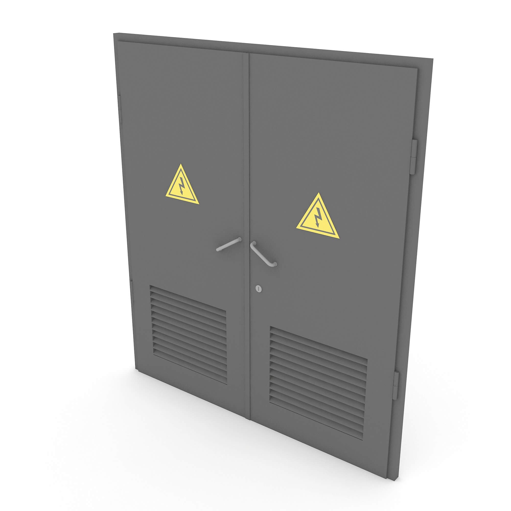 Electrical Transformer Gate - 3D Model by nvere