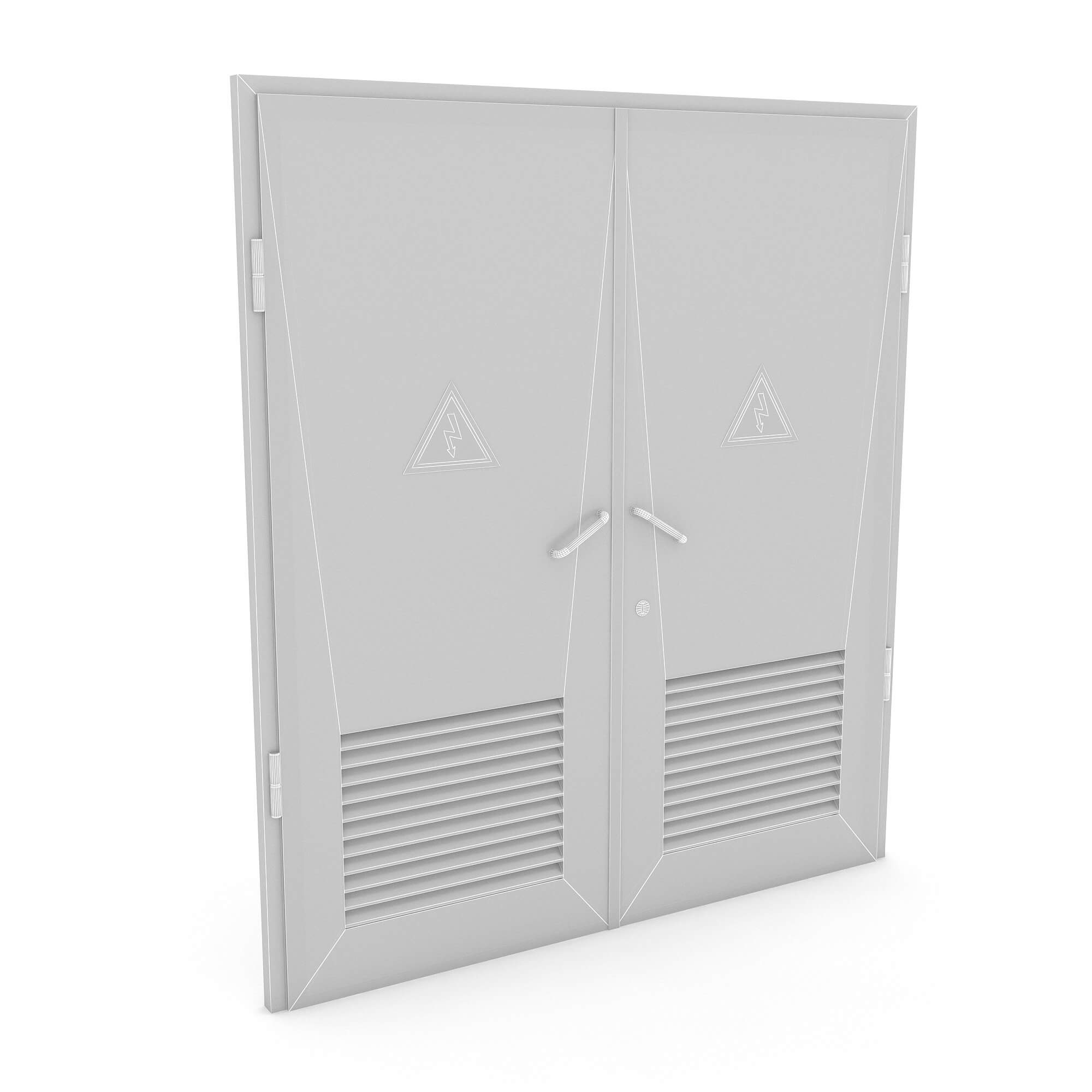 Electrical Transformer Gate - 3D Model by nvere