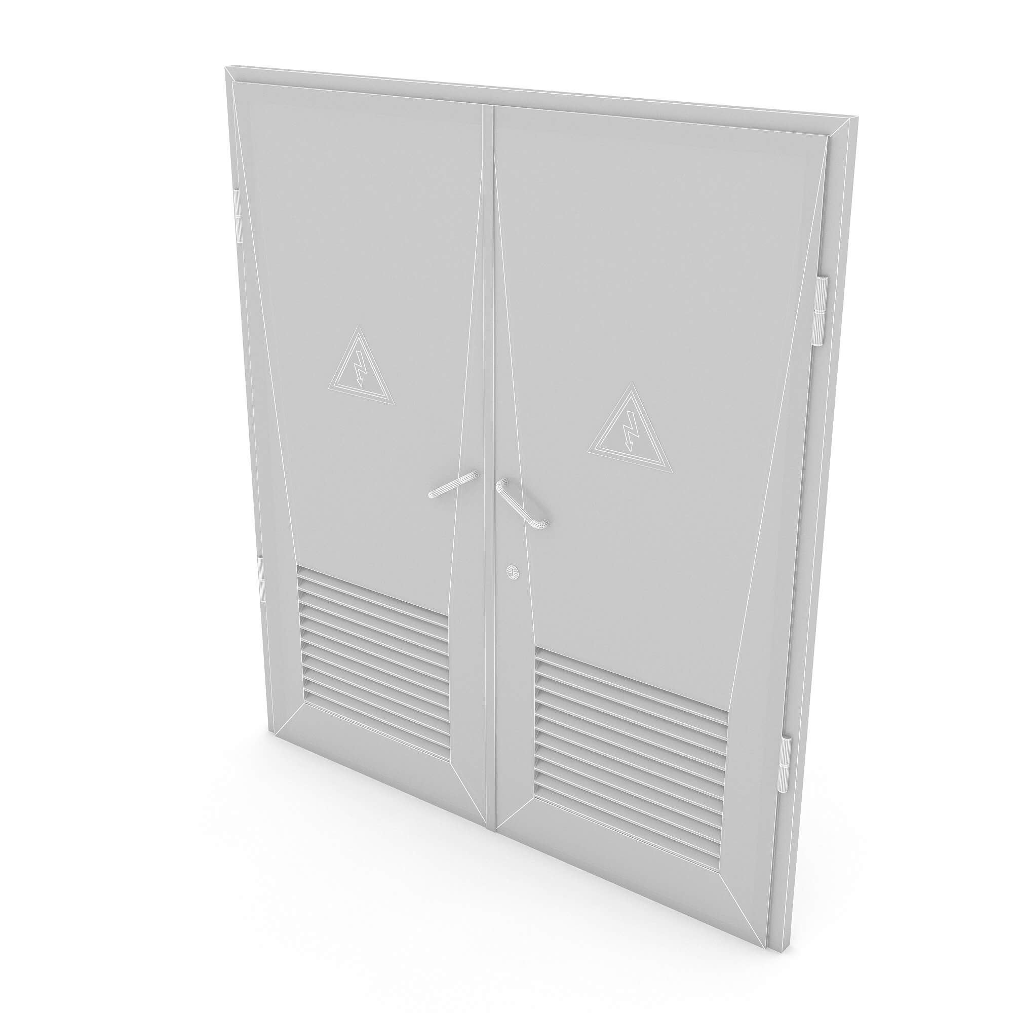 Electrical Transformer Gate - 3D Model by nvere