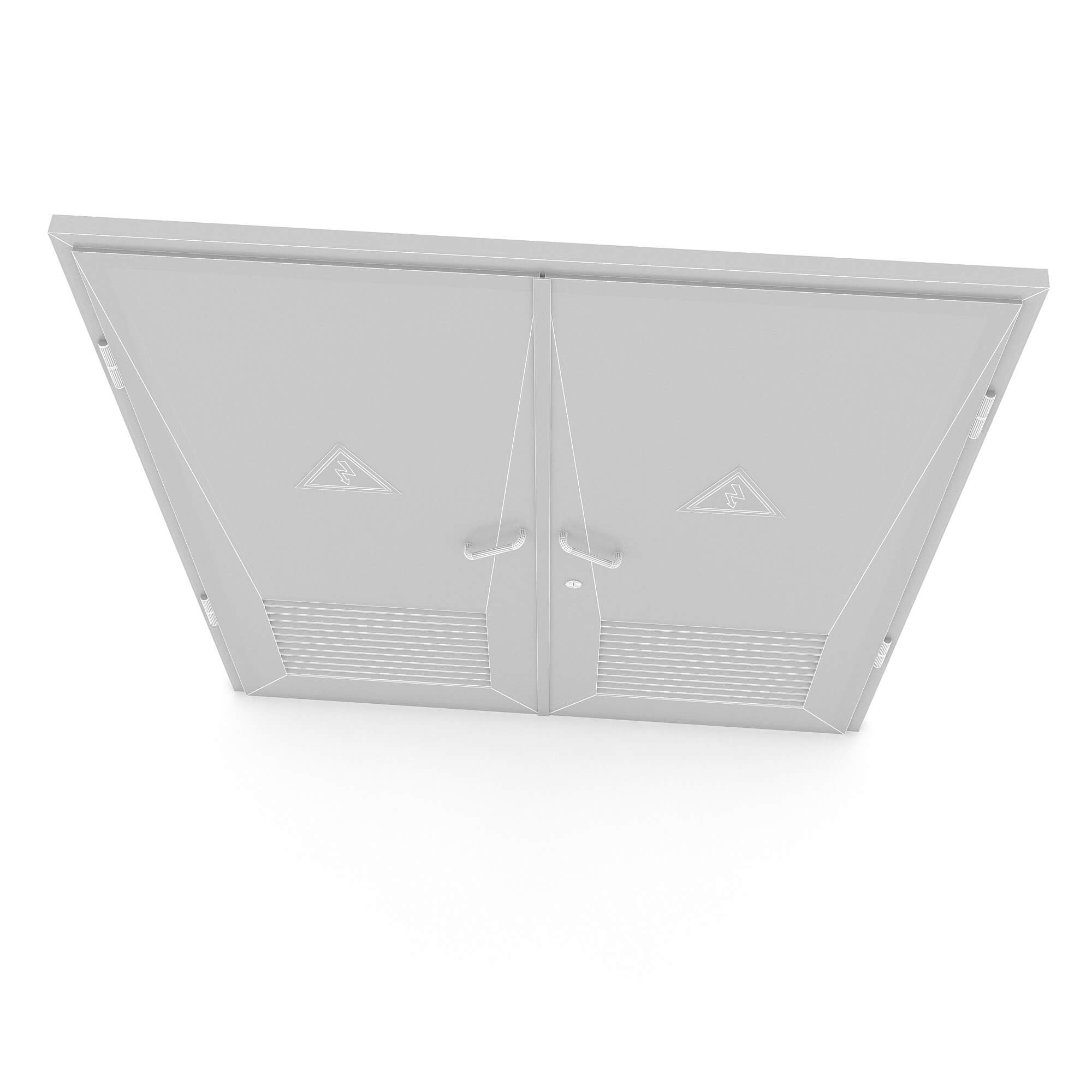 Electrical Transformer Gate - 3D Model by nvere