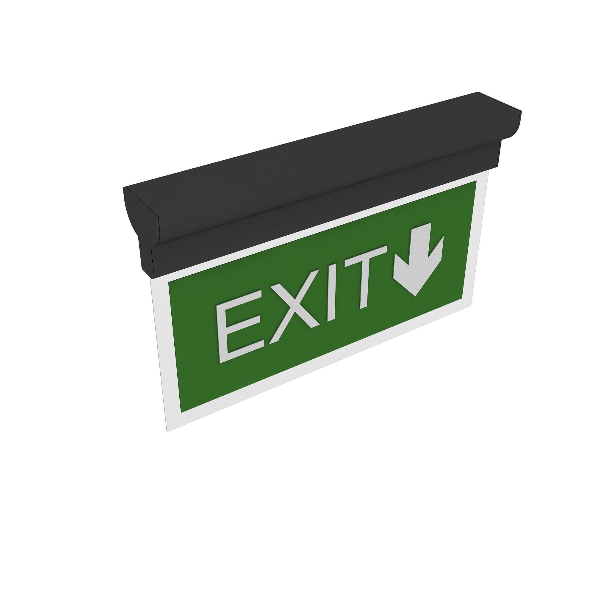 Exit Sign - 3D Model by nvere