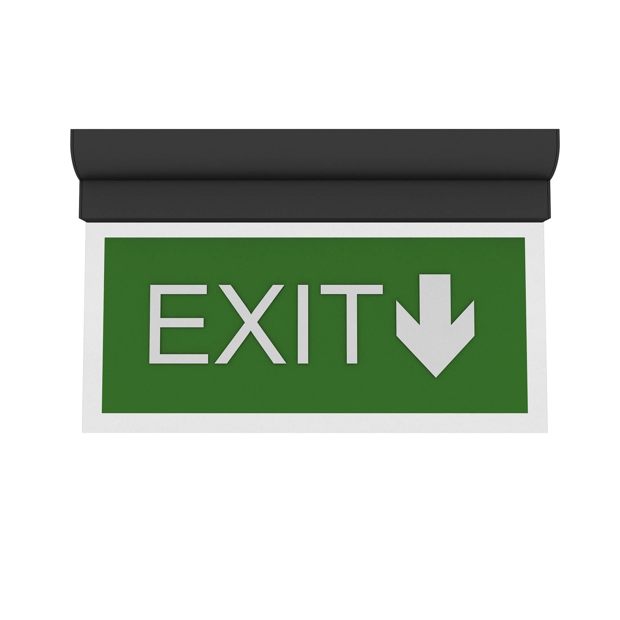 Exit Sign - 3D Model by nvere