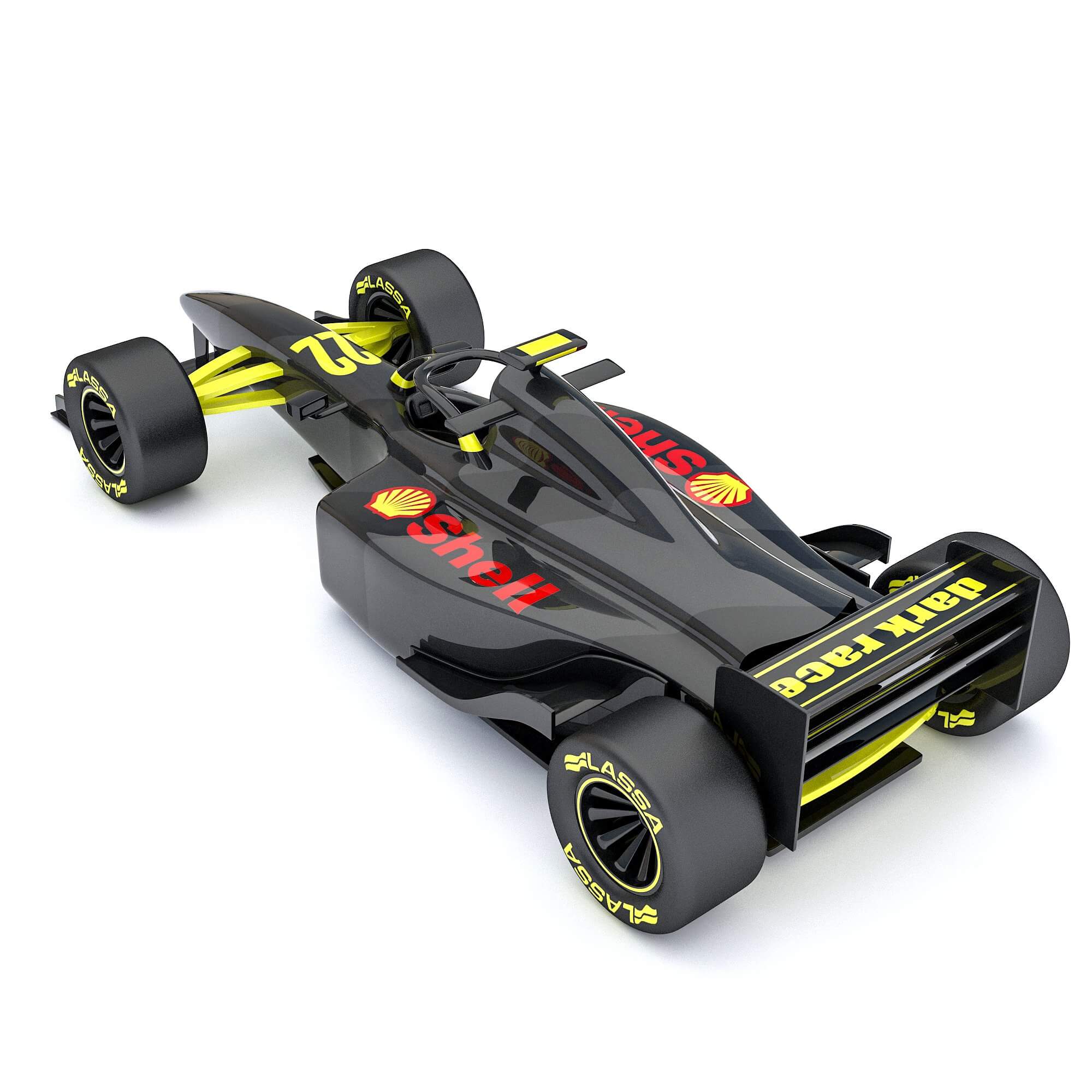 Formula 1 Car 03 - 3D Model by nvere