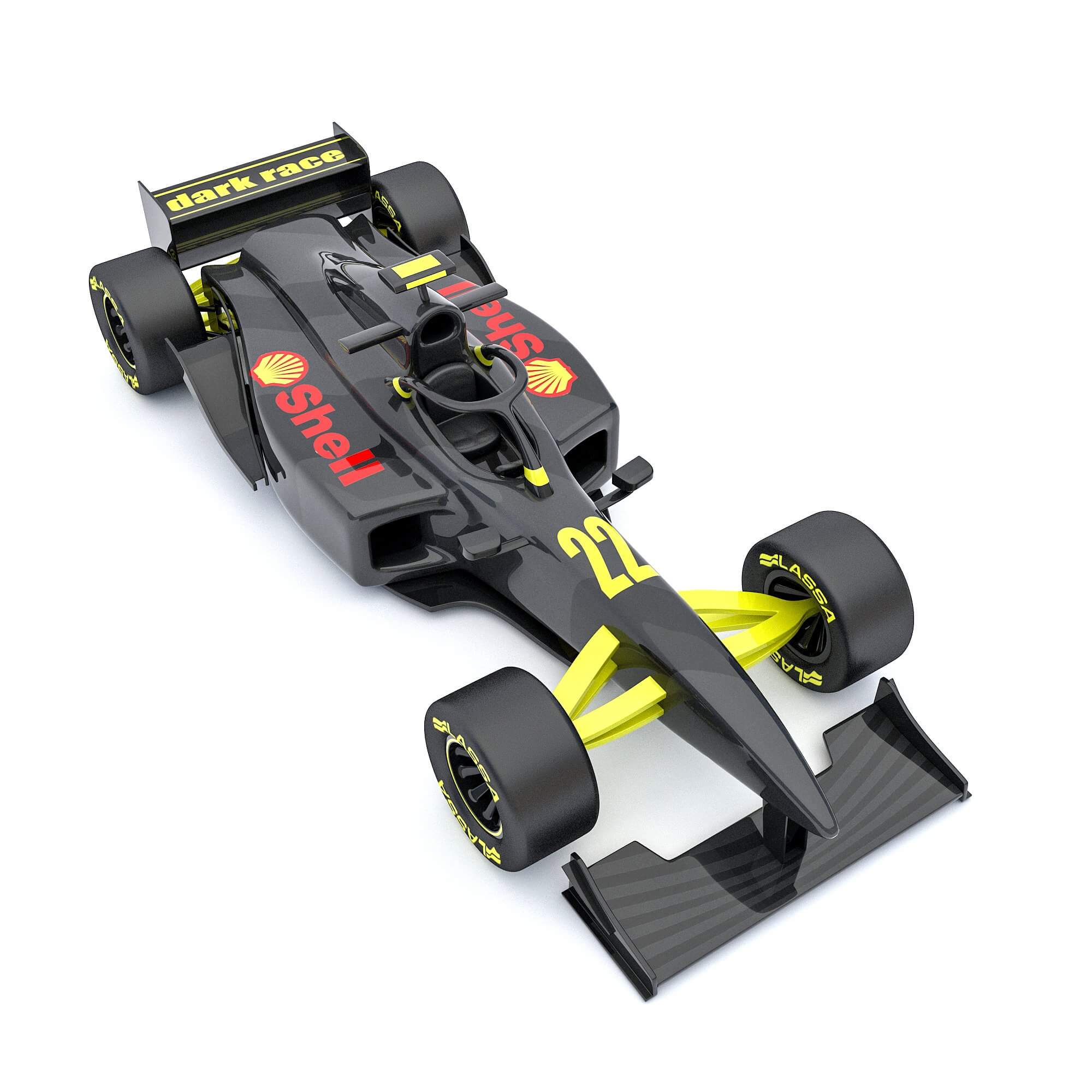 Formula 1 Car 03 - 3D Model by nvere