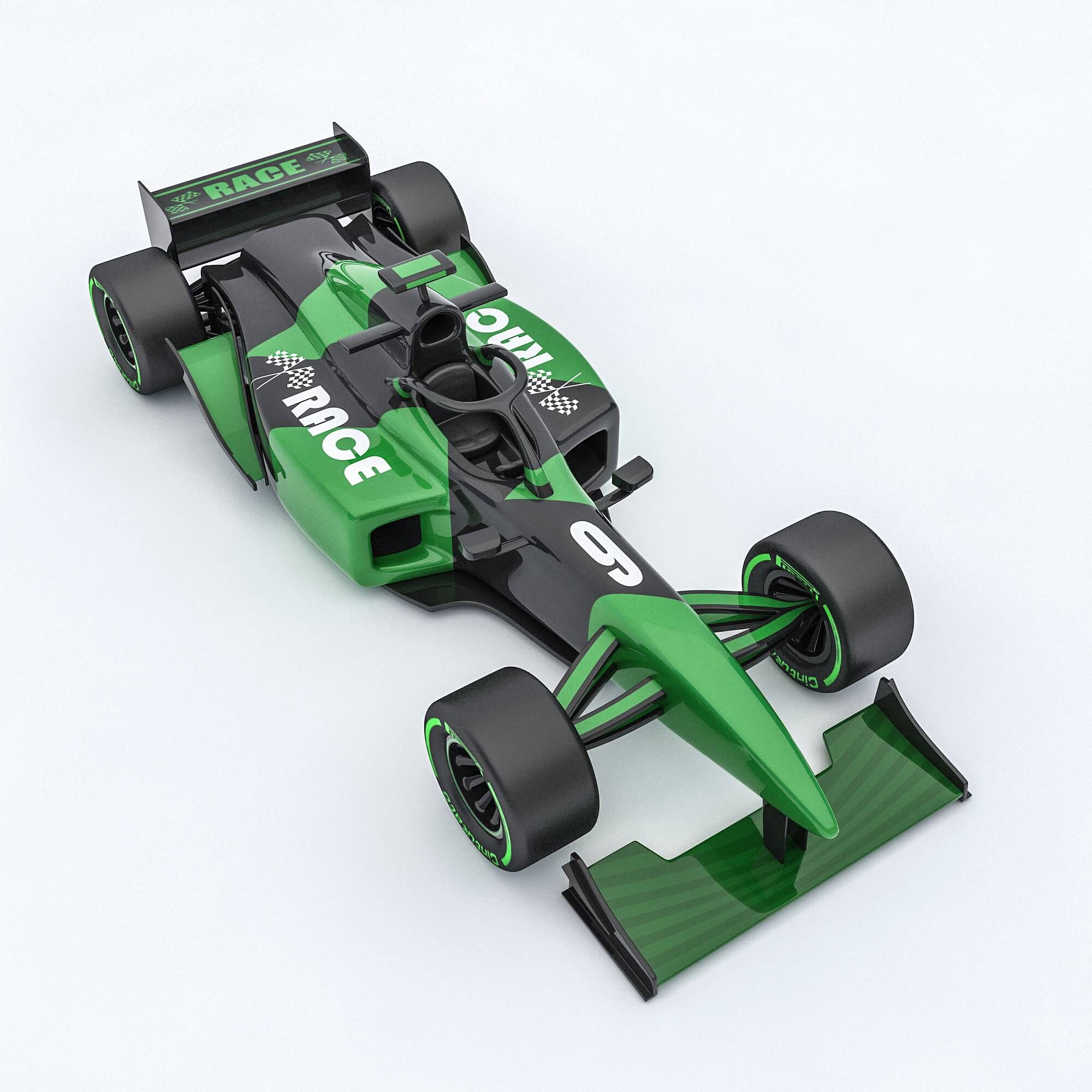 Formula 1 Car 05 - 3D Model by nvere