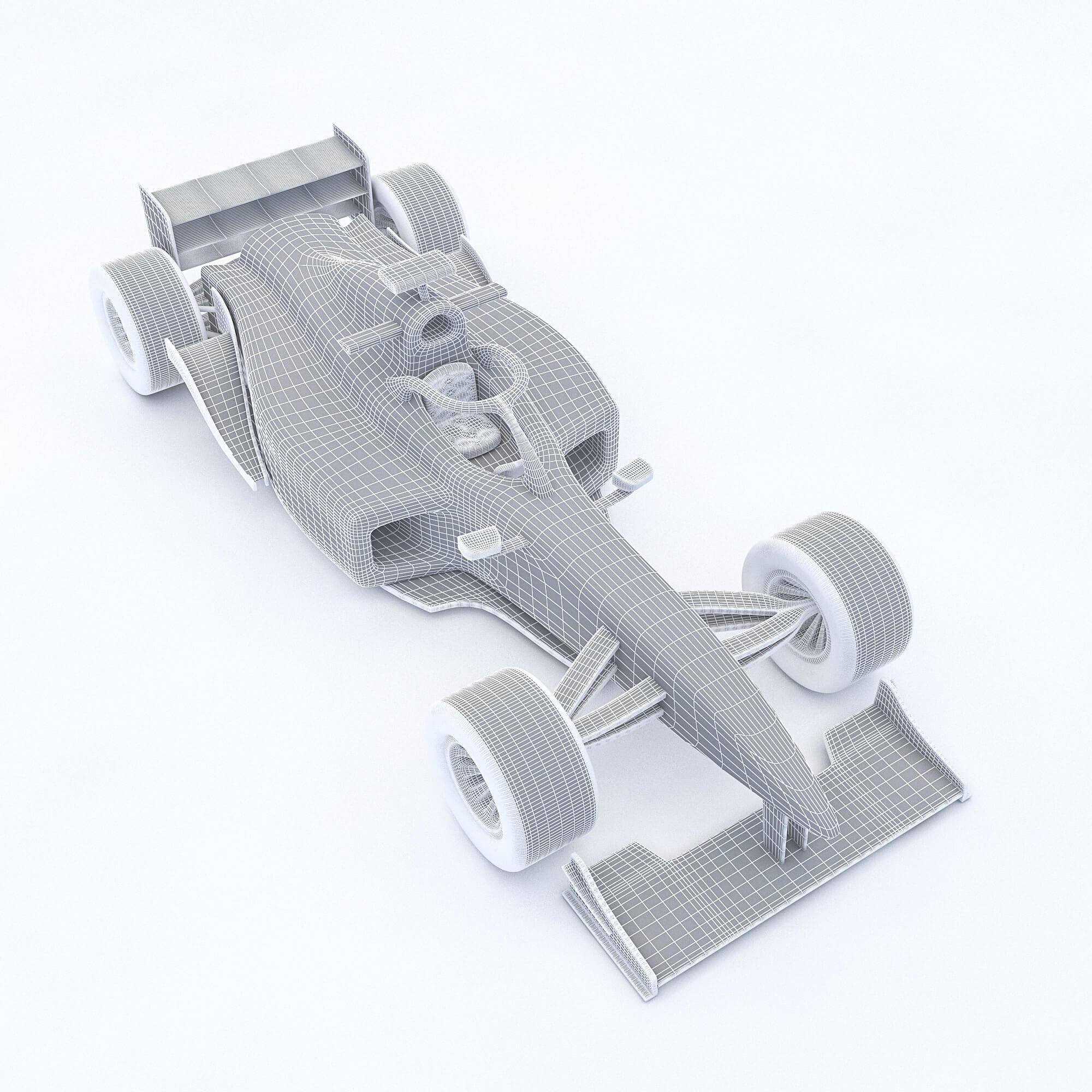 Formula 1 Car 05 - 3D Model by nvere