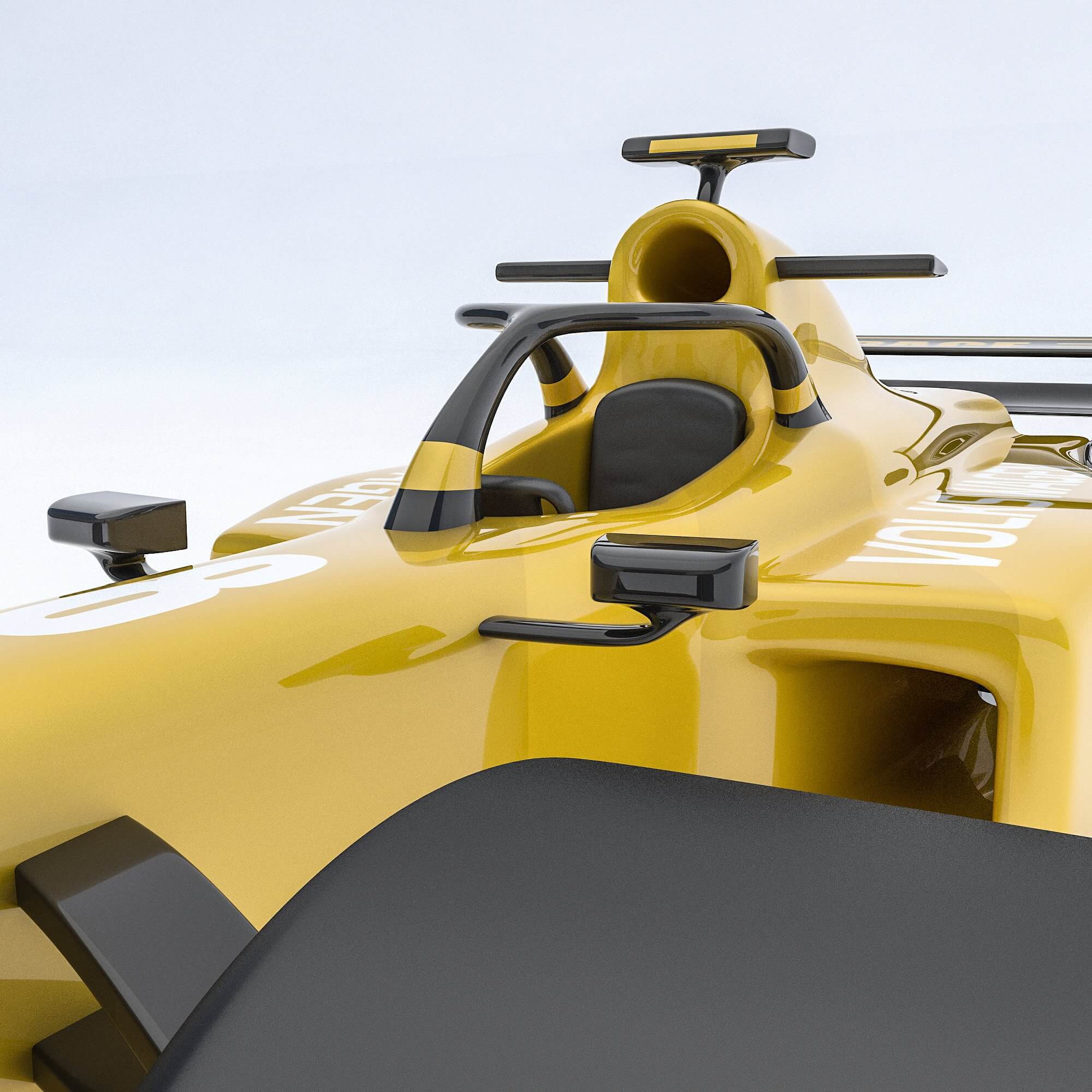 Formula 1 Car 06 - 3D Model by nvere