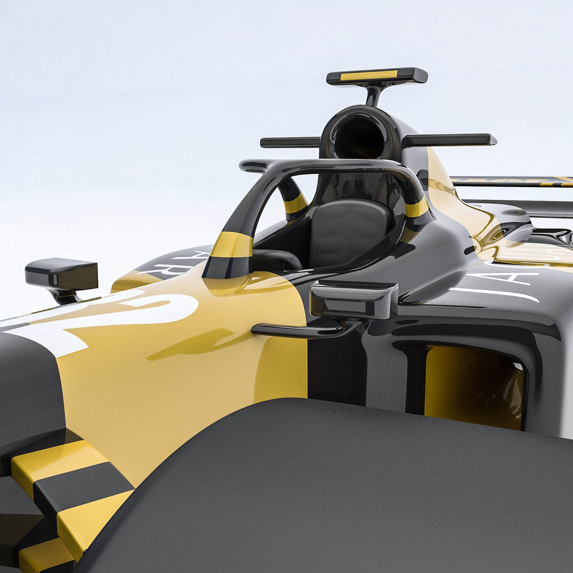 Formula 1 Car 09 - 3D Model by nvere