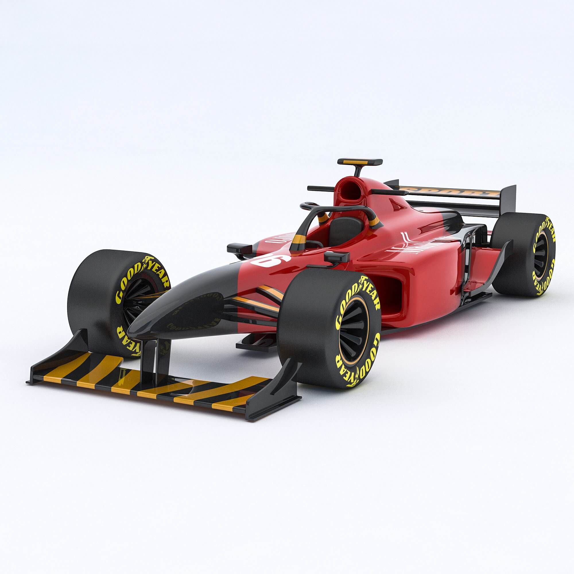 Formula 1 Car - 3D Model by nvere