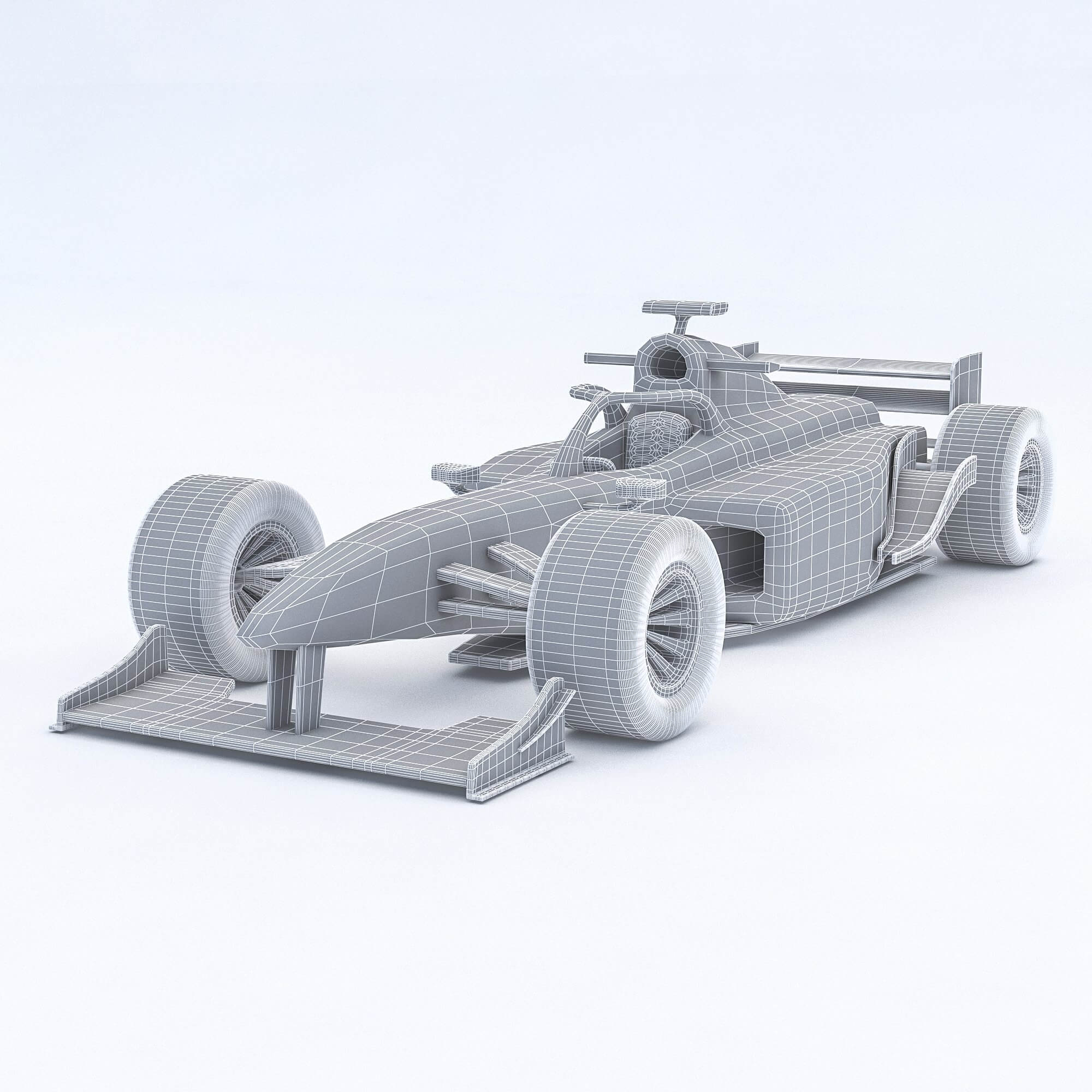 Formula 1 Car - 3D Model by nvere