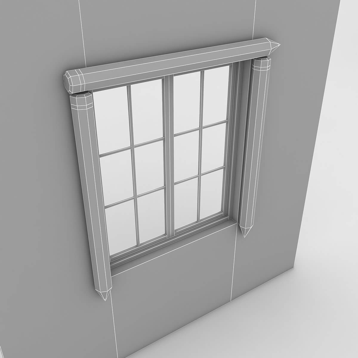 Kindergarten Window - 3D Model by nvere