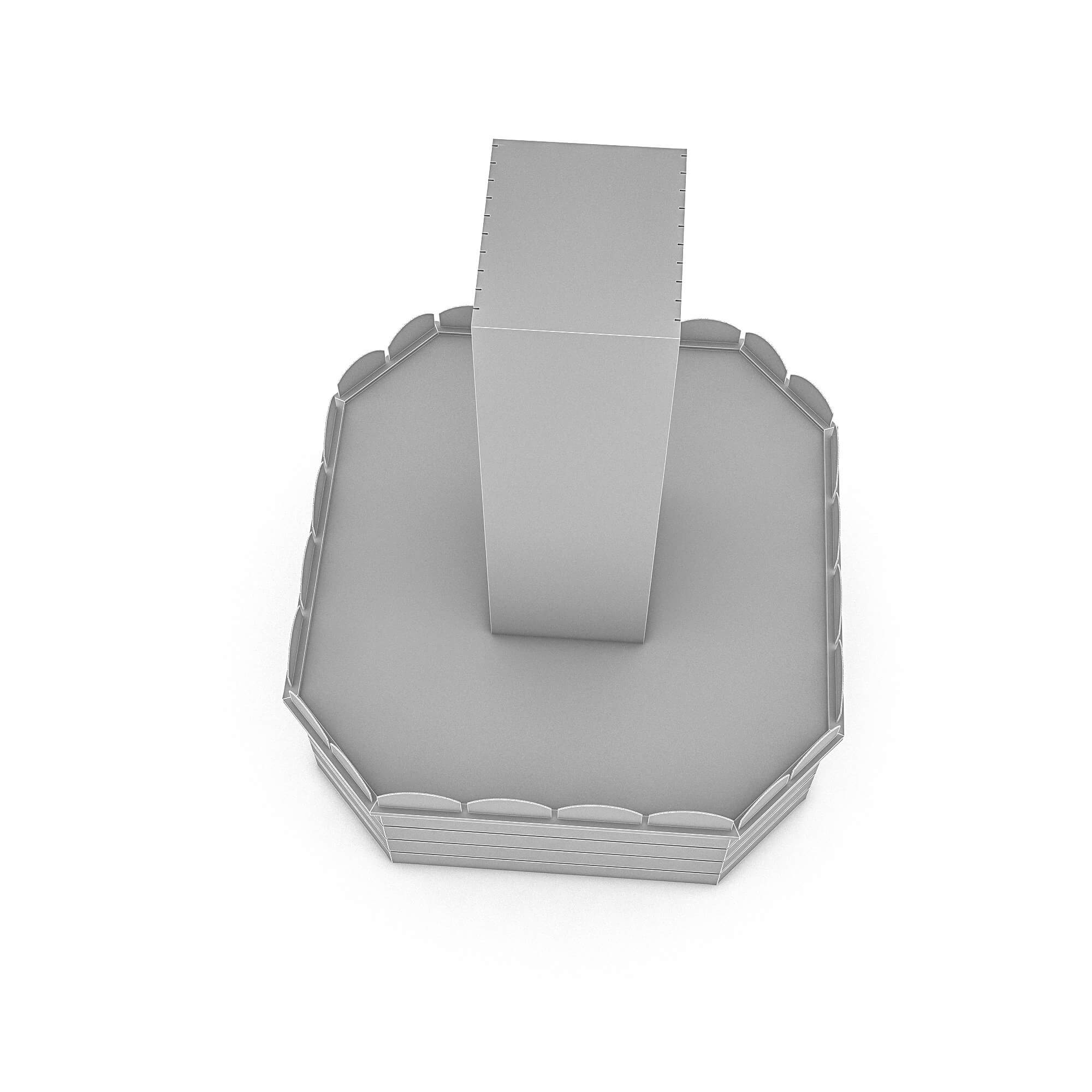 Market Stand - 3D Model by nvere