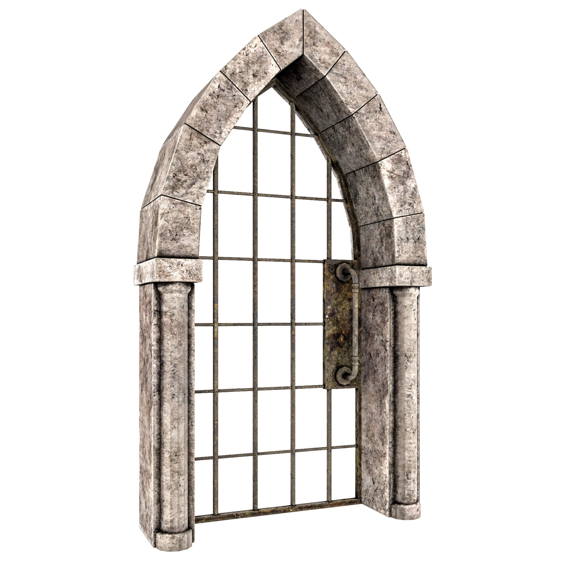 Medieval Door and Window Set - 3D Model by nvere