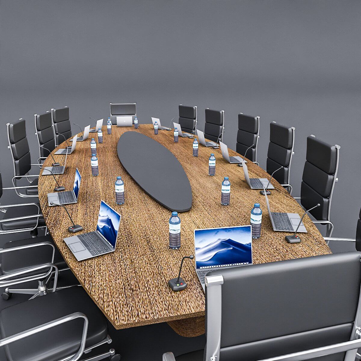 Meeting Table 01 - 3D Model by nvere
