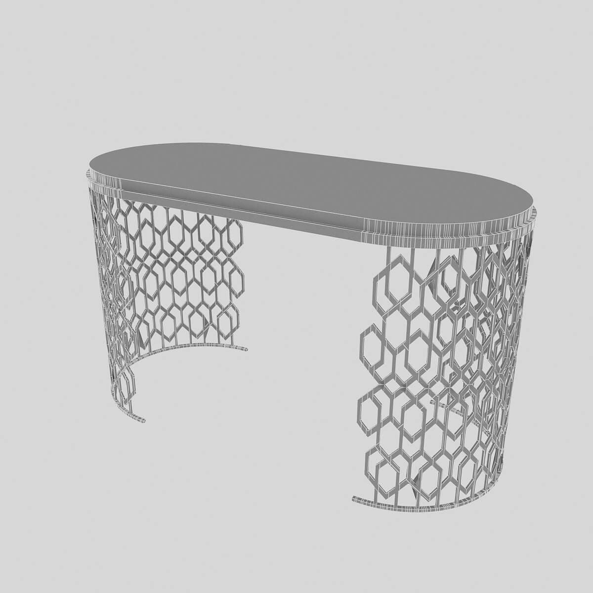 Metal Table 1 - 3D Model by nvere