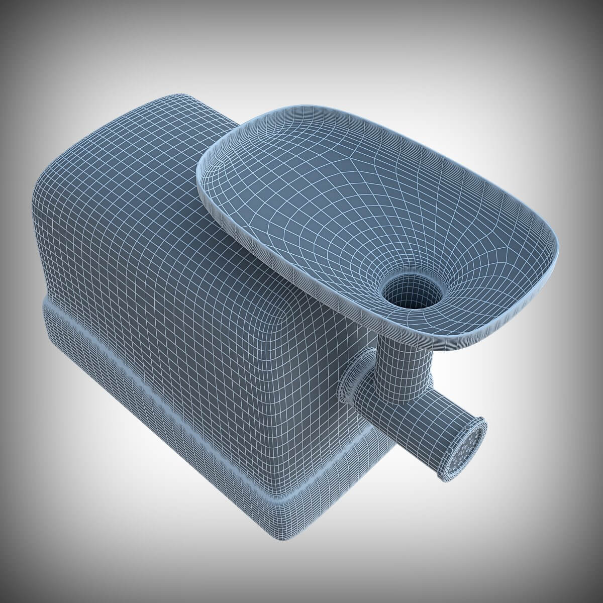 Mincing Machine - 3D Model by nvere