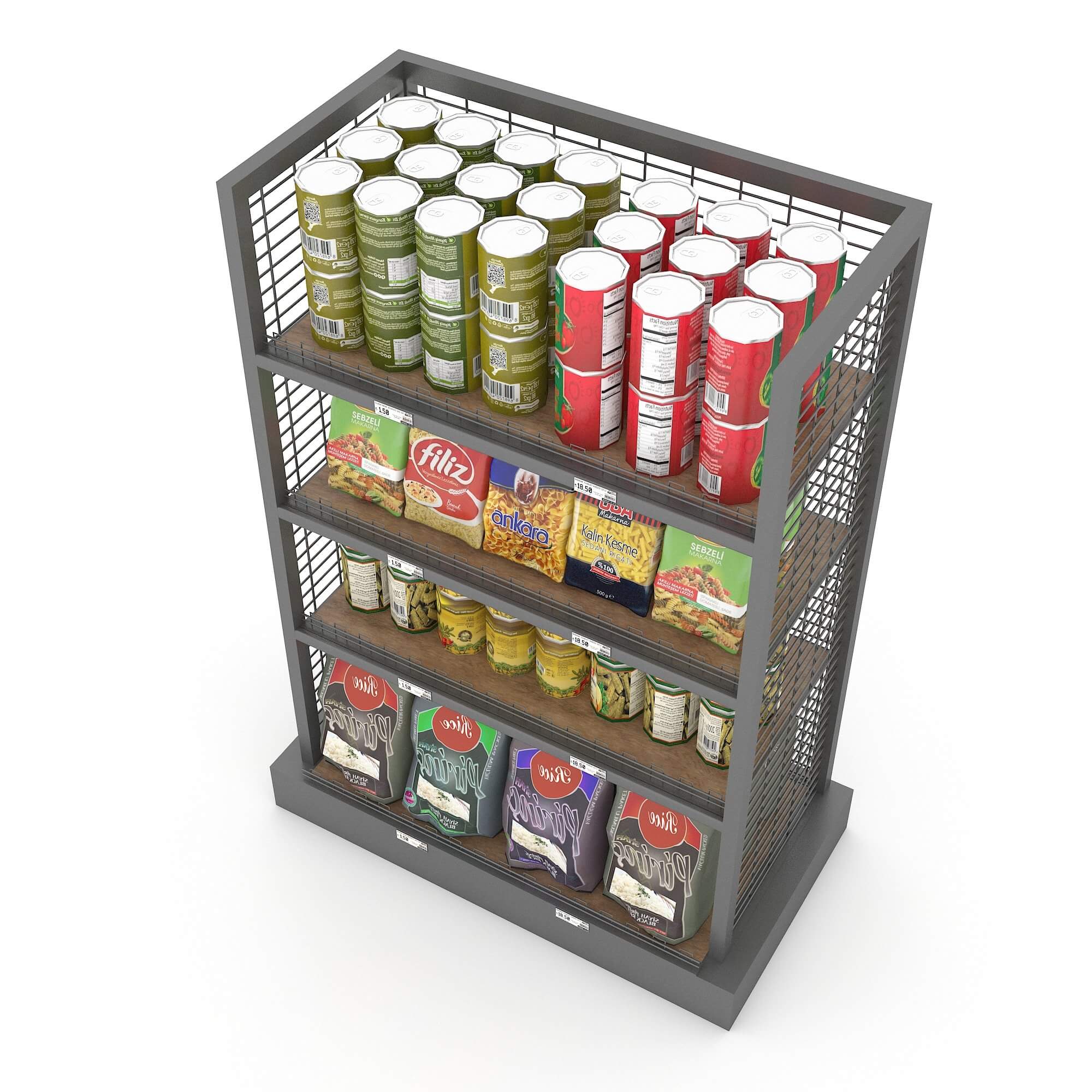 Canned Food - 3D Model by nvere