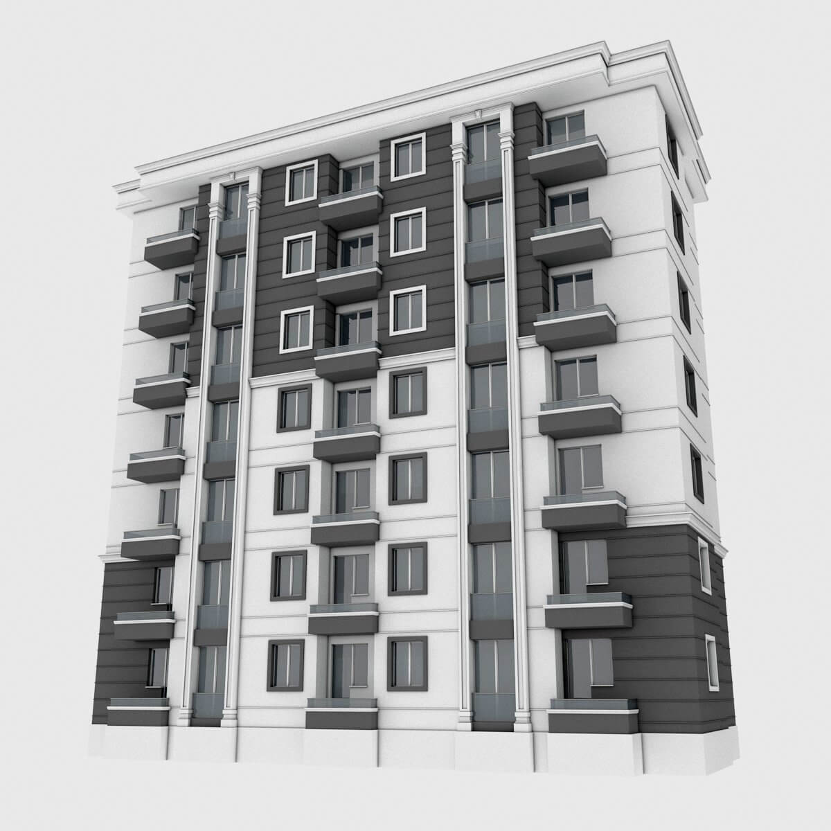Modern Buildings - 3D Model by nvere