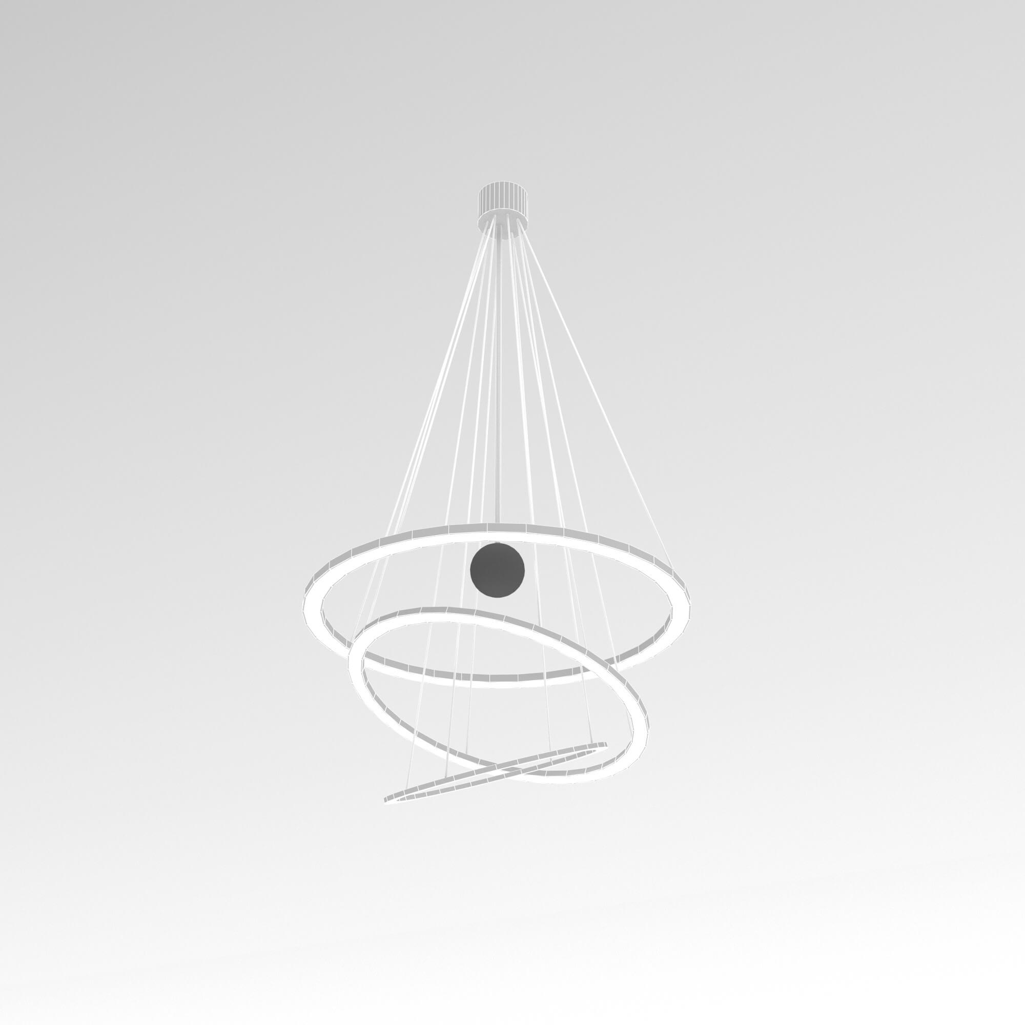 Modern Ceiling Lighting - 3D Model by nvere