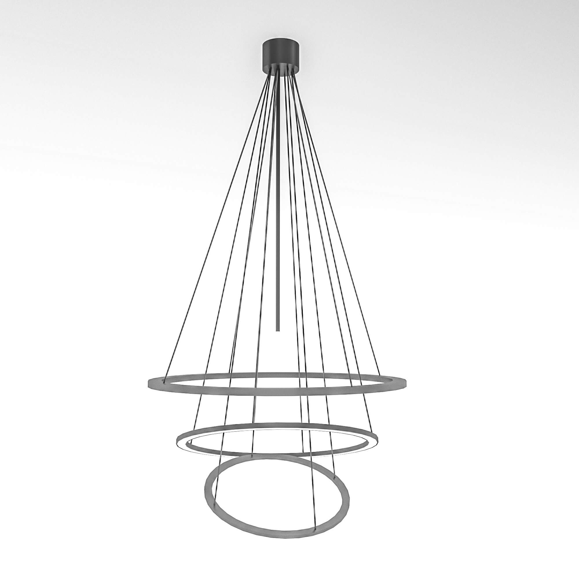 Modern Ceiling Lighting - 3D Model by nvere